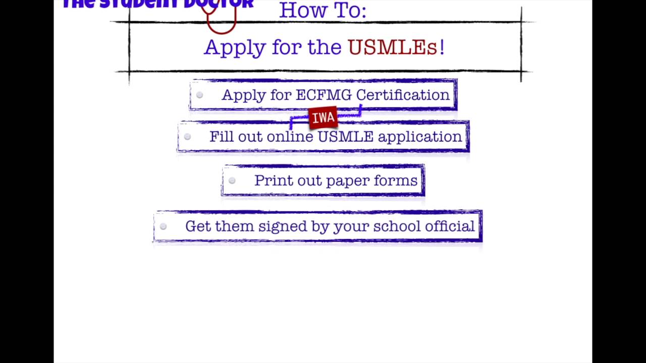 How to Apply for the USMLE, A Step by Step Guide (Part 2) » casiMedicos TV